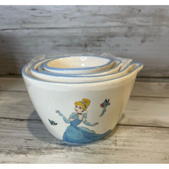 Rae Dunn | Kitchen | Rae Dunn Disney Cinderella Nesting Measuring Cup ...